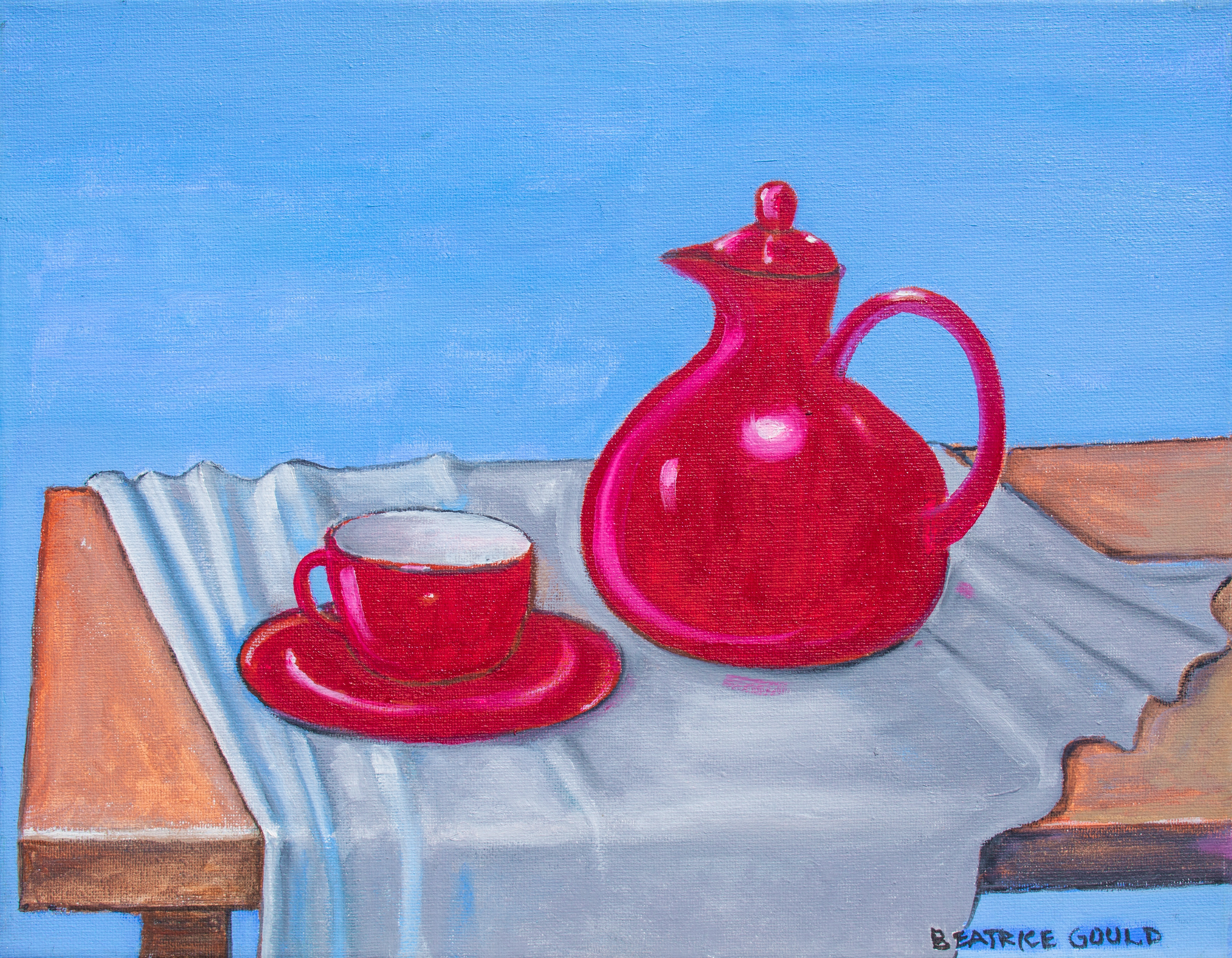 Tea Time Red