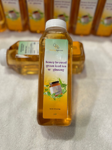 Honey Brewed Green Iced Tea w/ Ginseng | New Working