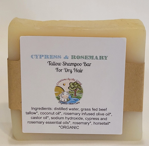 Dry Hair Tallow Shampoo Bar | CreationsByTheCreek