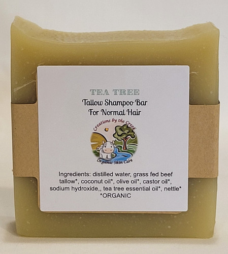 Normal Hair Tallow Shampoo Bar | CreationsByTheCreek