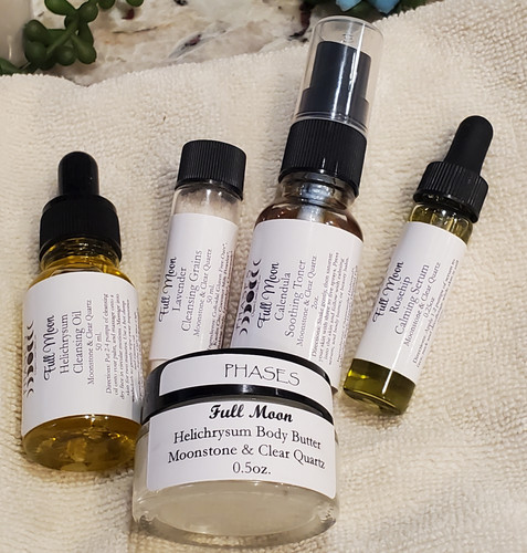 Full Moon Essential Ritual Mini Set | CreationsByTheCreek