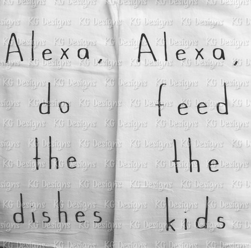 Alexa Tea Towels | KG Designs