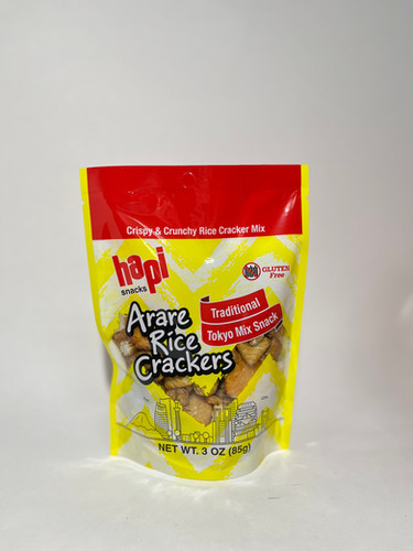 Hapi, Arare Rice Crackers Traditional Tokyo Mix Snack - 3oz | Asian Amigo