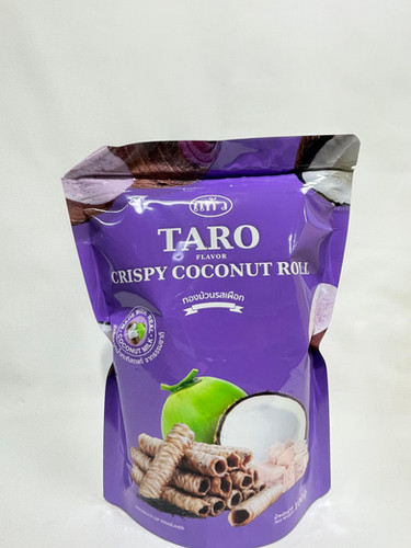 Kaew, Taro Crispy Coconut Roll - 100g | Asian Amigo