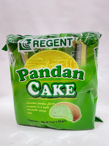 Regent, Pandan Cake - 7oz, 10 packs | Asian Amigo