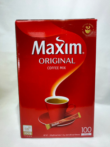 Maxim, Original Coffee Mix - 1,180g, 100 sticks | Asian Amigo
