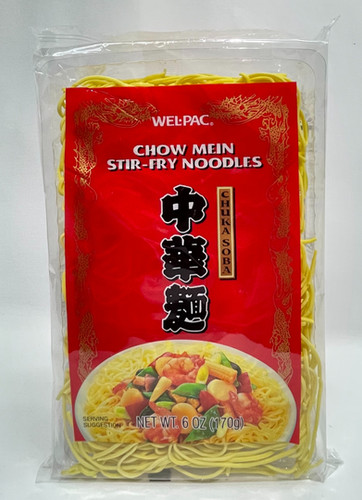 Wel-Pac, Chow Mein Stir-Fry Noodles - 6oz | Asian Amigo