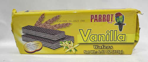 Parrot, Vanilla Wafers - 6.17oz | Asian Amigo