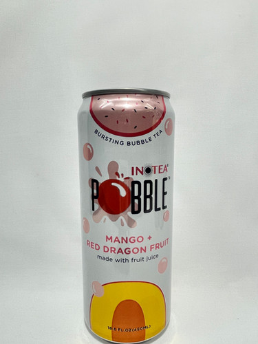 Pobble Bursting Bubble Tea, Mango + Red Dragon Fruit - 16.6fl oz ...