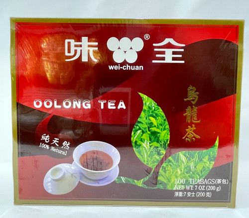 Wei-Chuan, Oolong Tea - 7 oz, 100 tea bags | Asian Amigo