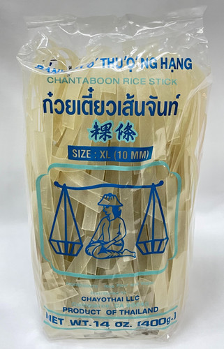 Chantaboon, Rice Stick Banh Pho (XL-10mm) - 16oz | Asian Amigo