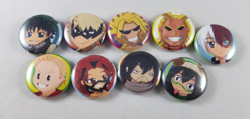 Boku no Hero Academia Button/Magnet Set | seiartsu