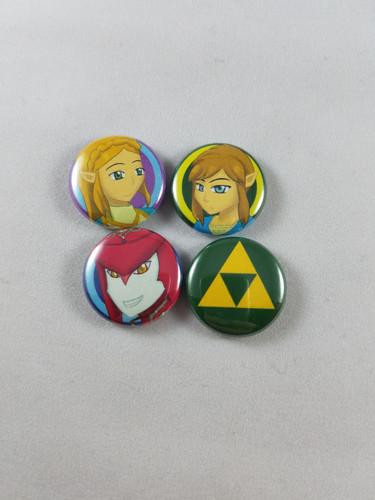 Legend of Zelda: BotW Buttons/Magnet Set | seiartsu
