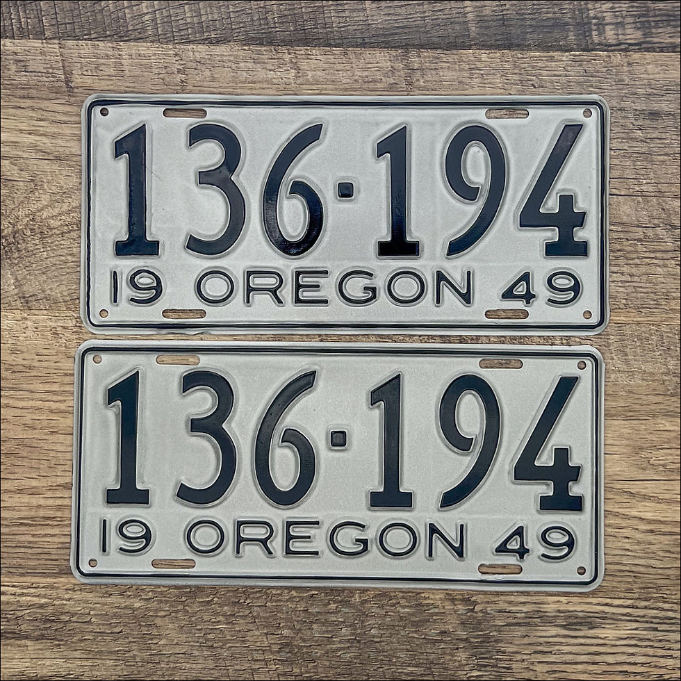 BUY PLATES | NW License Plates 8/12