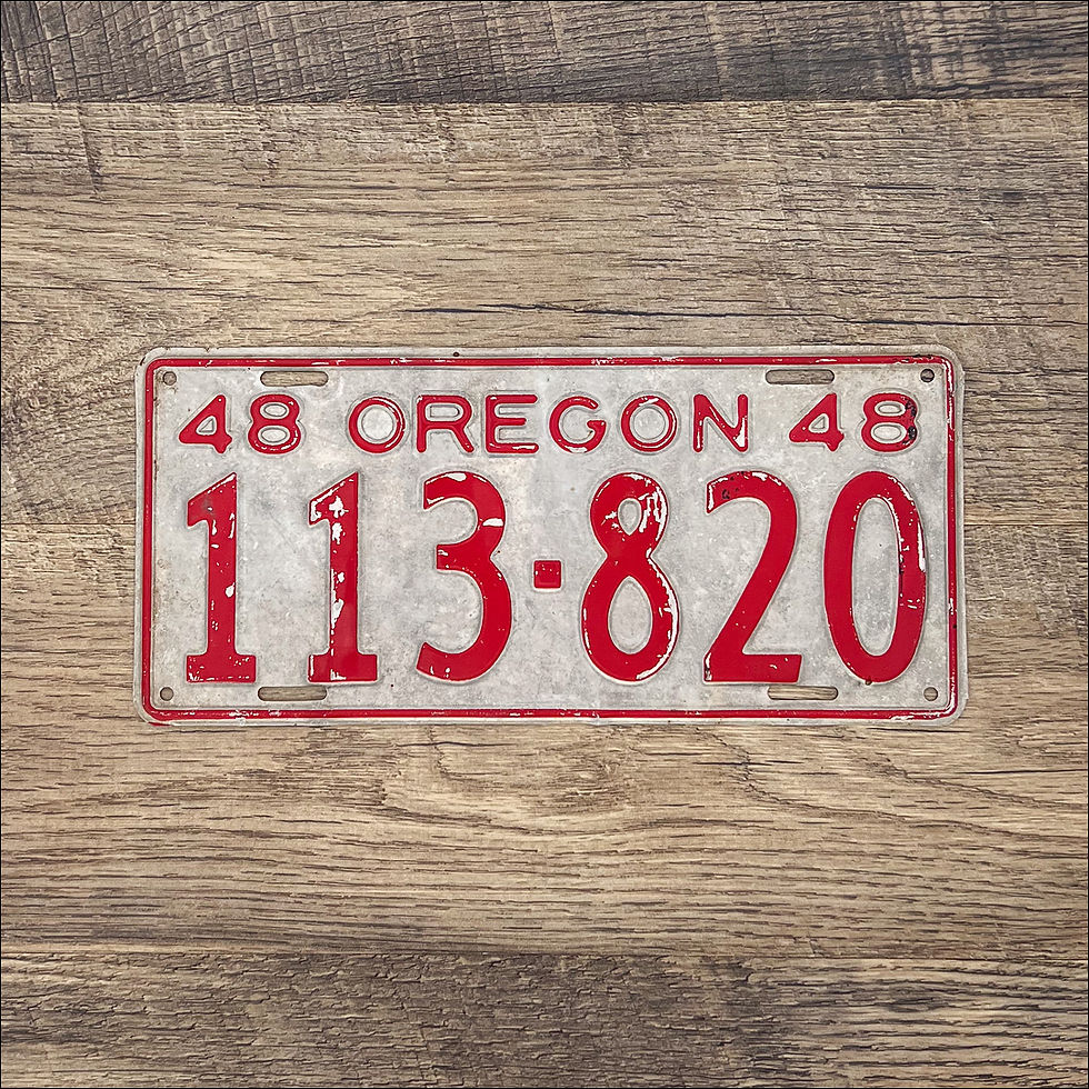 BUY PLATES | NW License Plates 7/12