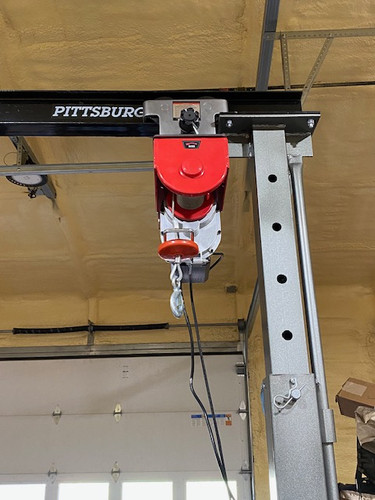 2000LB harbor freight hoist mounting kit | Culpeper Customs