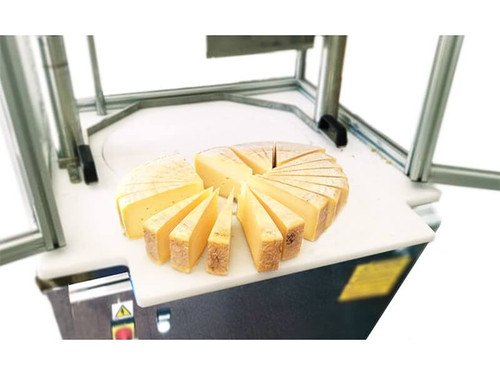 Semi-automatic portion-cutting machine for a round cheese | Fort Skipper