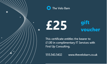 £25 eVoucher | The Velo Barn