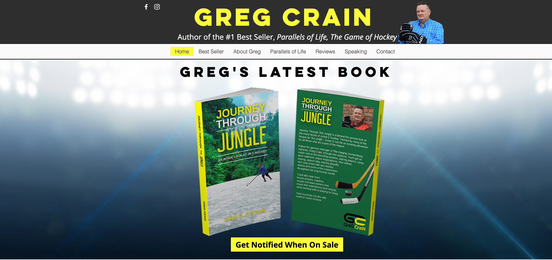 Greg Crain Author