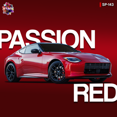 Passion Red Pearl | splash paints