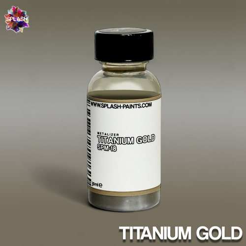 Titanium Gold | splash paints
