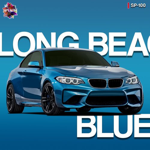 Long Beach Blue Metallic | splash paints