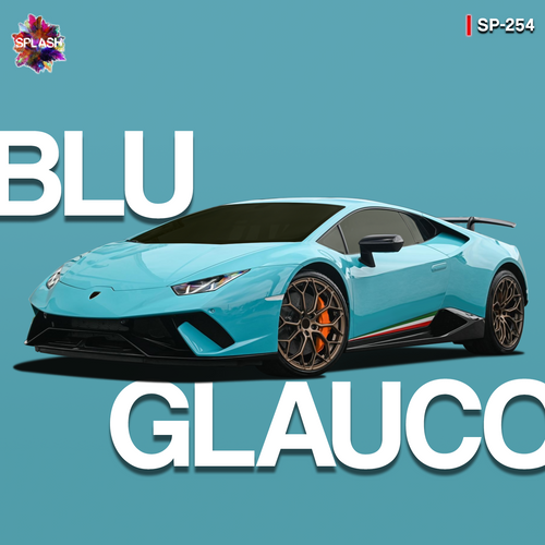 Blu Glauco | splash paints