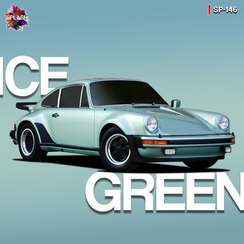 Ice Green Metallic | splash paints