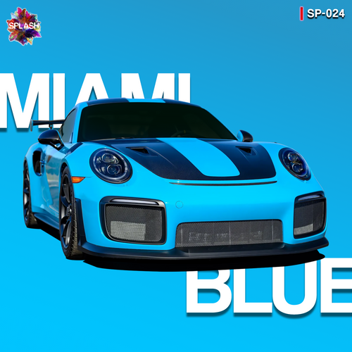 Miami Blue | splash paints