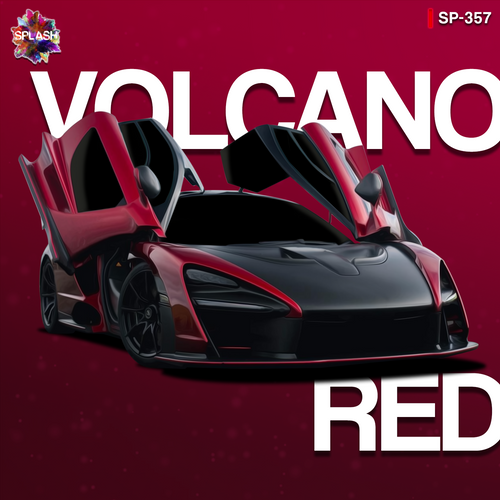 Volcano Red | splash paints