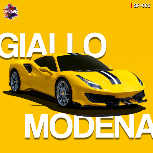 Giallo Modena | splash paints