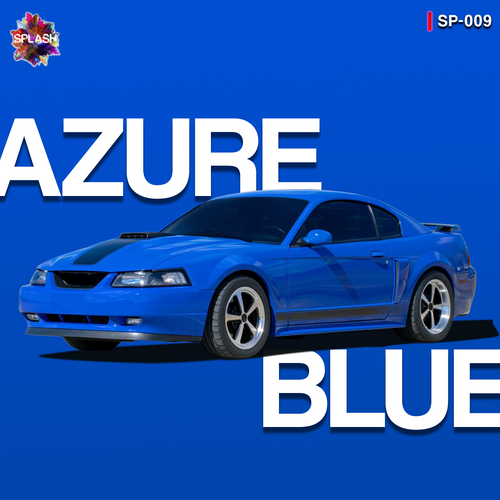 Azure Blue | splash paints