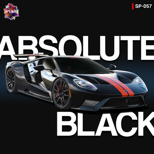 Absolute Black | splash paints
