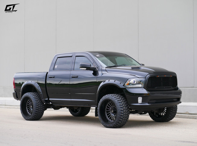 Dodge Ram 1500 Black Gallery | GT Off-Road Wheels