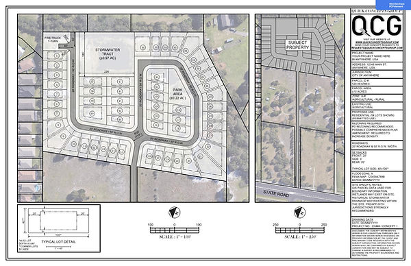 Real Estate Site Plan Package | Quick Concepts Group