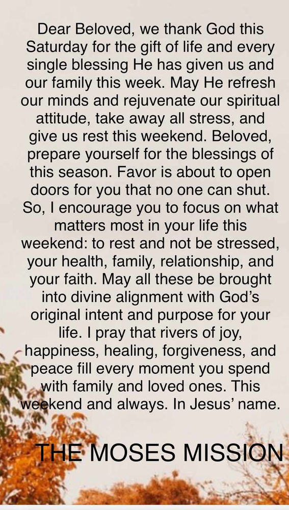 The Moses Mission | KDUNorthCarolina