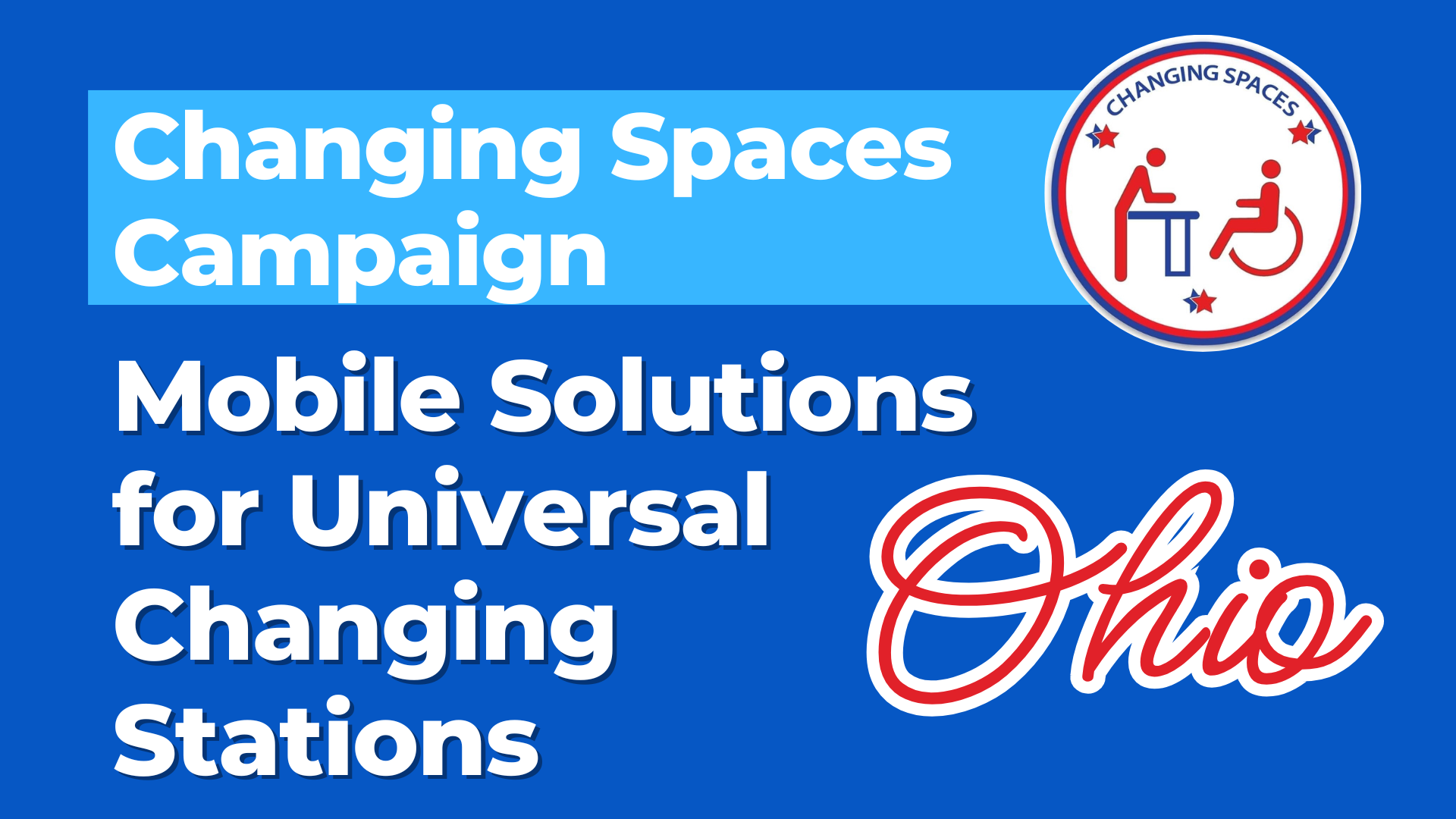 Temporary or Mobile Changing Stations in Ohio | Changes Spaces Campaign