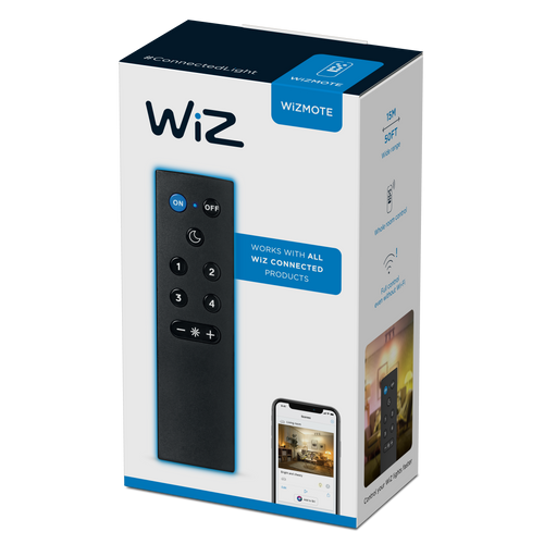 WiZ by Philips รีโมทคอนโทรล ควบคุมหลอดไฟอัฉริยะ ฟิลิปส์ วิช Wizmote Wiz ...