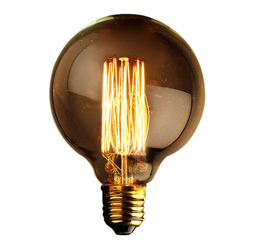 หลอดไฟไส้เอดิสัน edison bulb G125-CSC 40w ขั้วไฟ e27 สไตล์วินเทจ ...