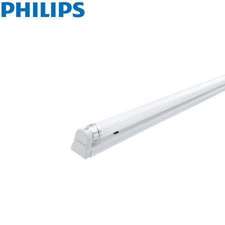 Philips ชุดรางพร้อมหลอด LED Tube BN015C 10W Single Tube 600 mm. Ecofit ...