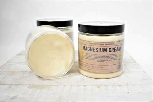 Magnesium Cream (Natural Sleep Aid) | Natures Love
