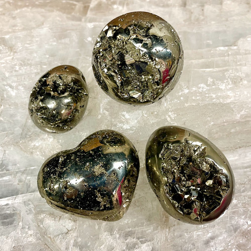 Assorted Pyrite Shapes | Vacaville Rock Shop