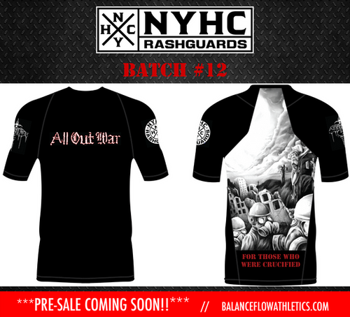 All Out War Rash Guard | Balance & Flow Athletics