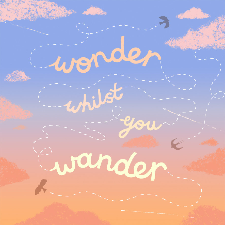 Wonder whilst you wander