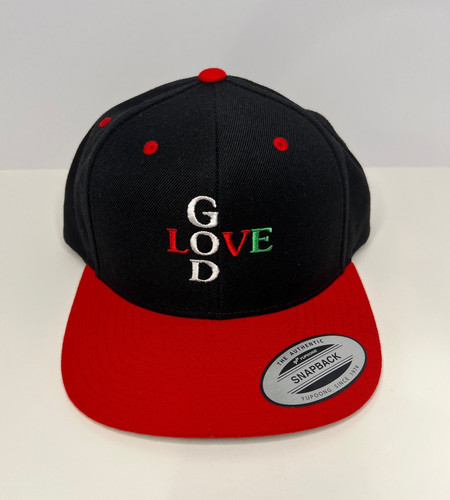 Love God Hat Black/Red | Love God Hat