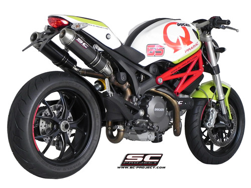 SC-PROJECT GP-EVO SILENCERS CARBON Ducati Monster 795-796 ...
