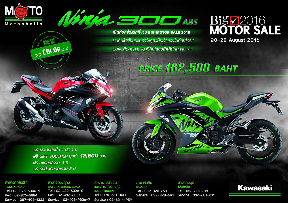 NINJA300 ABS [NEW COLOR]
