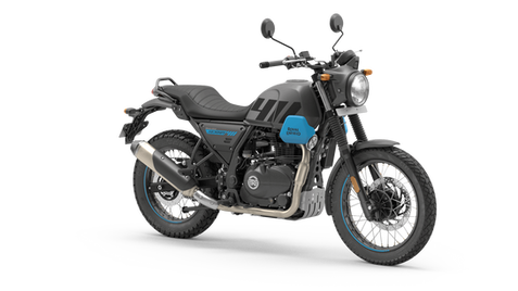 SCRAM 411 GRAPHITE BLUE | Royalenfield