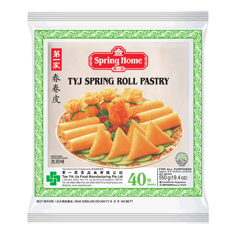 Spring Home Spring Roll Pastry 8.5" x 40 shts | TYJfood Online