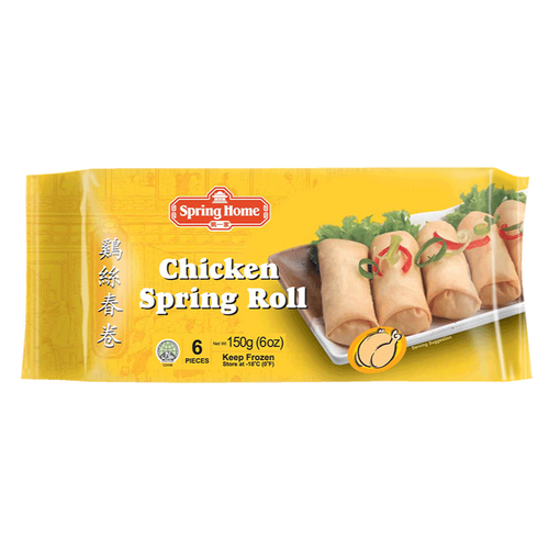 Spring Home Chicken Spring Roll (6pcs) | TYJfood Online